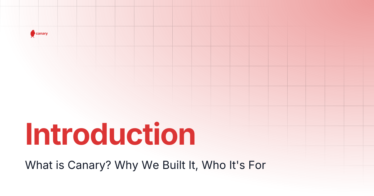 Introduction | Canary